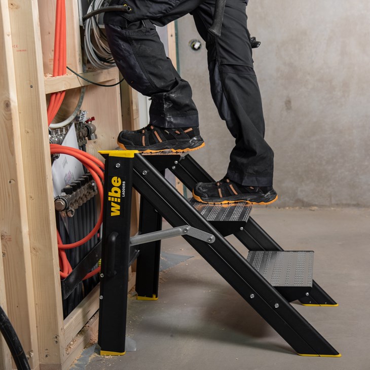 Wibe Ladders Återförsäljare - Stegar & bockar | Bygghemma.se