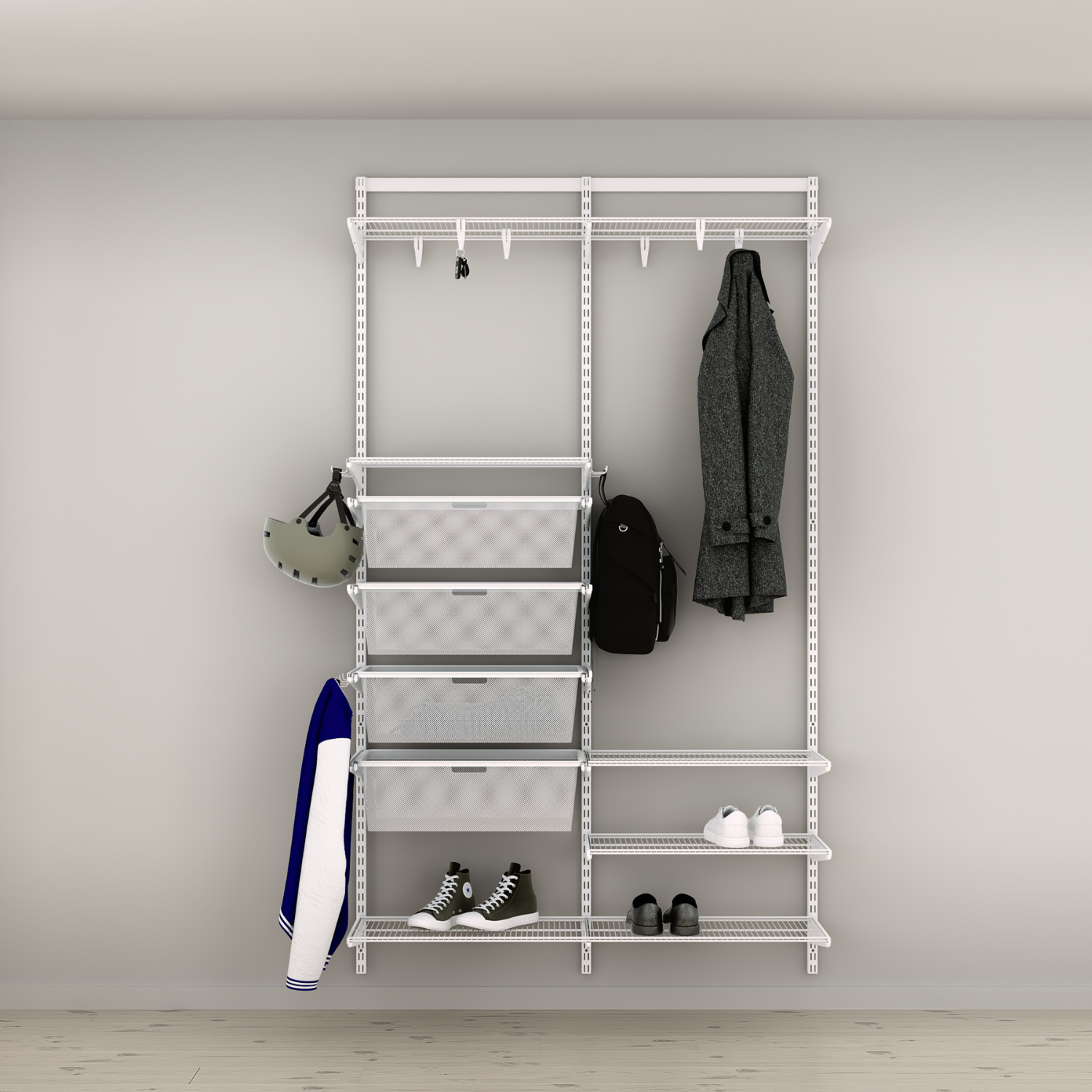 Elfa hyllsystem inspiration: 5 smarta förvaringsmöjligheter med Elfa ...