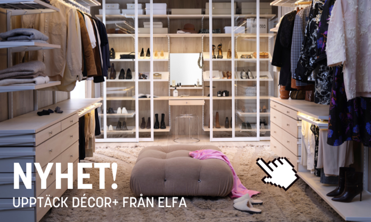 Elfa Återförsäljare - Organisera med smart förvaring | Bygghemma.se