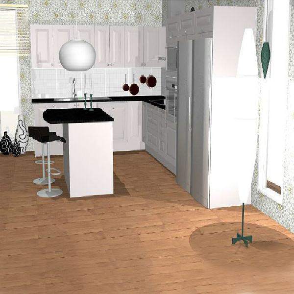 Marbodal Kök Lindö Canvas - Exempelkök - Bygghemma.se